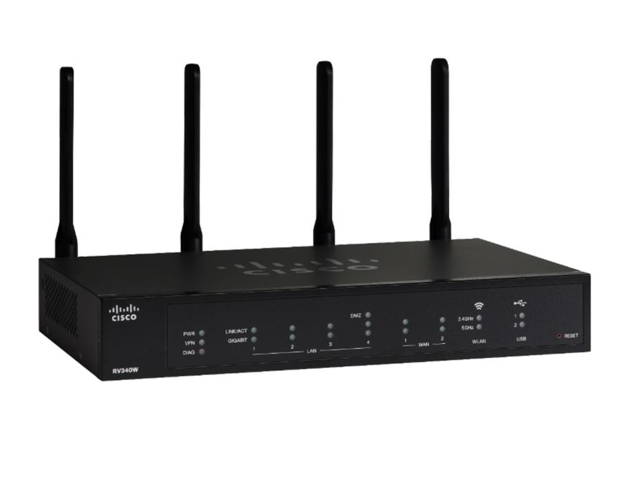 Рутер CISCO RV340W Wireless-AC Dual WAN Gigabit VPN