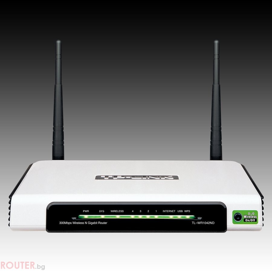 Рутер TP-LINK TL-WR1042ND 300Mbps