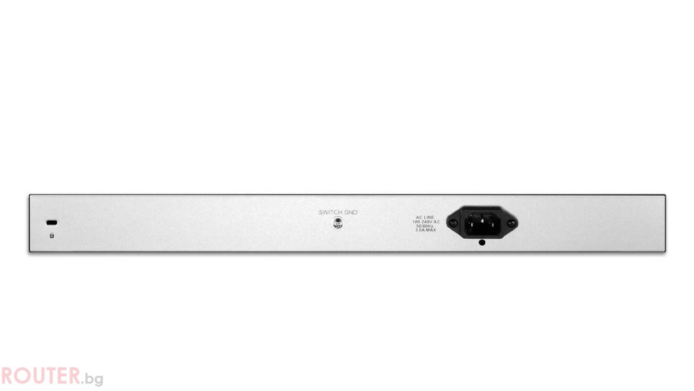 Суич D-Link 24 PoE 10/100/1000 Base-T port with 4 x 1000Base-T /SFP ...