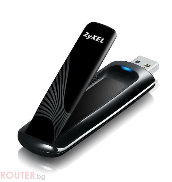 Безжична мрежова карта ZyXEL NWD6605 AC1200 USB Adapter